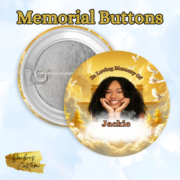 Memorial Buttons – Yarbros Custom